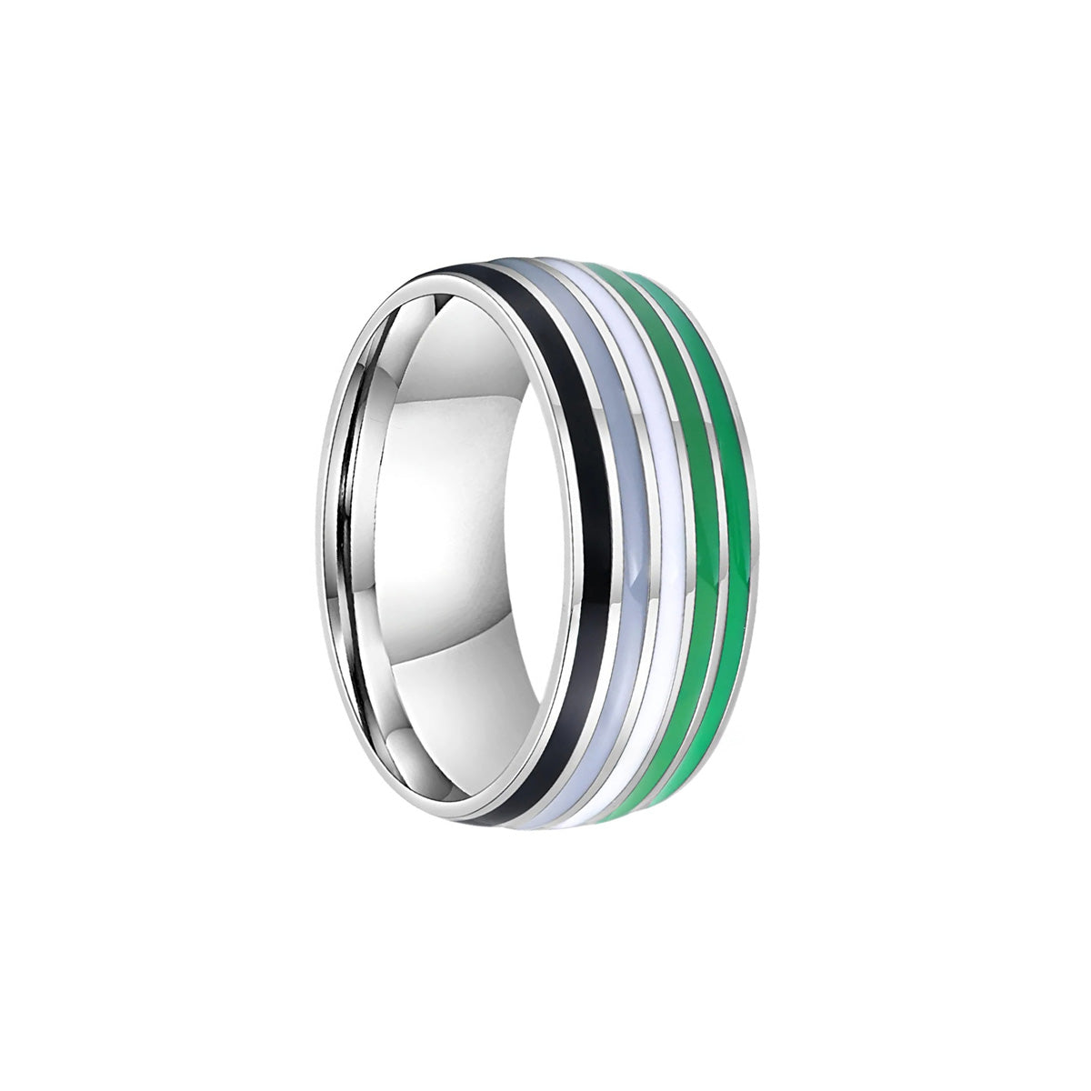 Aromantic Pride-ring - Pride-ring i stål 13,99€ | Ninja.fi